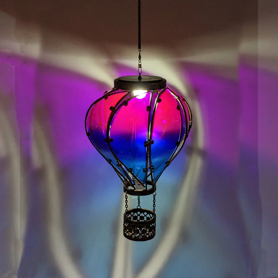 LunaLite Balloon Solar Spinner - Fuchsia - EchoValley.com