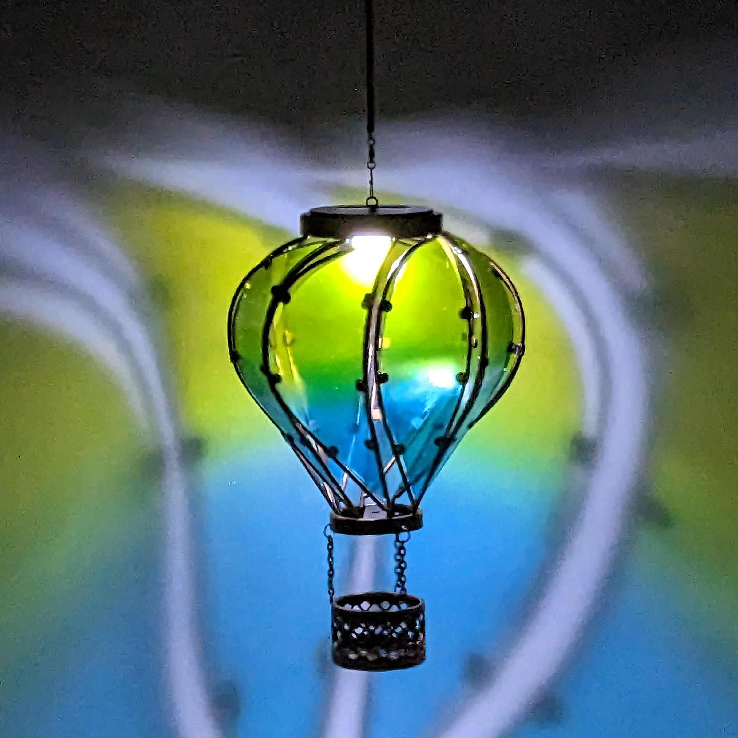LunaLite Balloon Solar Spinner - Seaglass - EchoValley.com