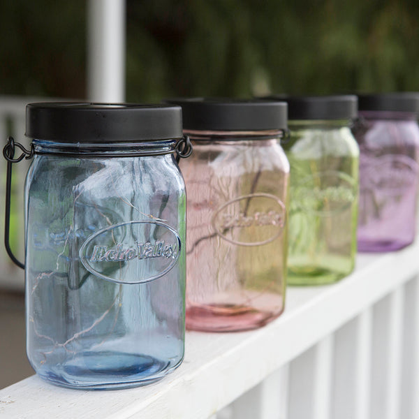 Twinkle Light Solar Jar Lanterns - EchoValley.com