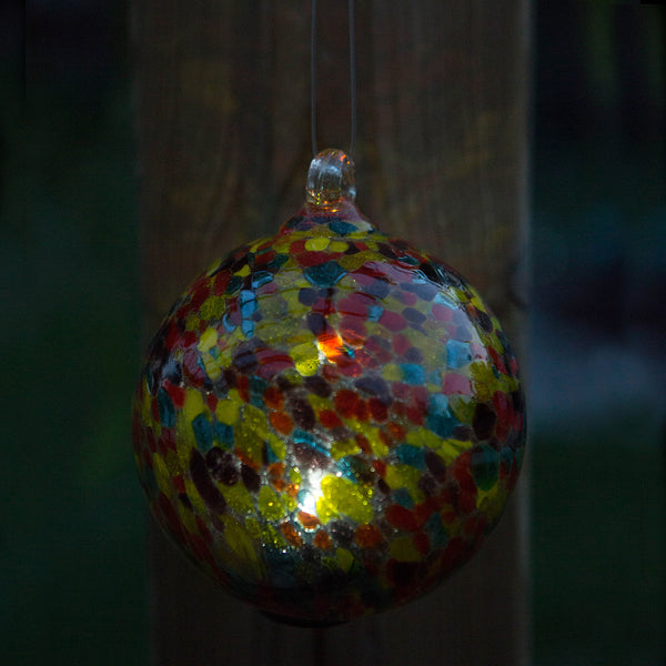 Sun 4.5" Hanging Solar Orb - EchoValley.com